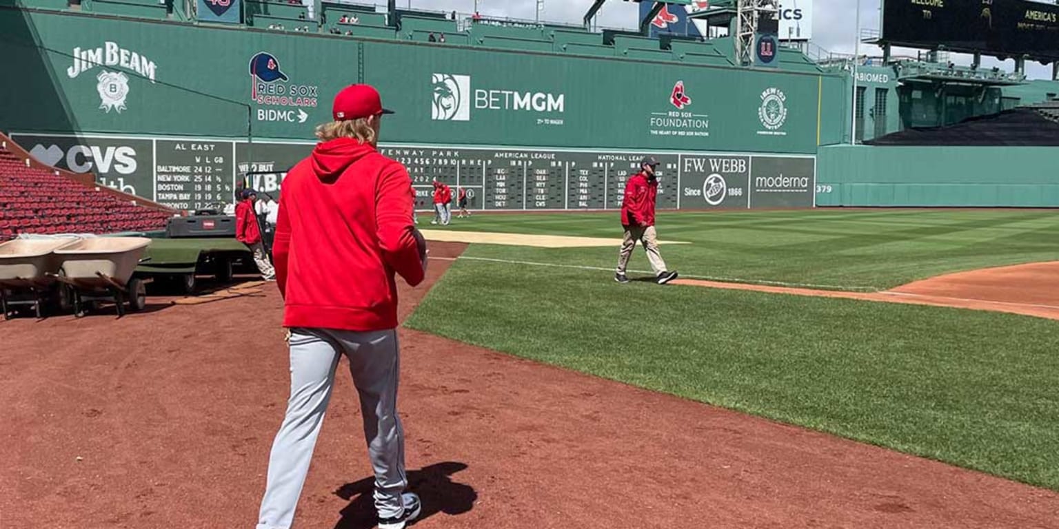 Jordan Weems recalls Fenway Park trips