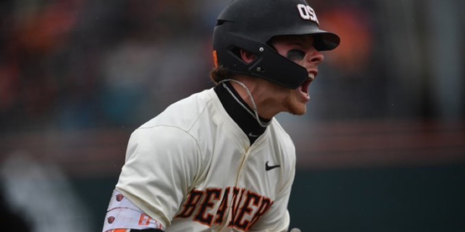 Travis Bazzana extends NCAA leadoff home run streak for Oregon State ...