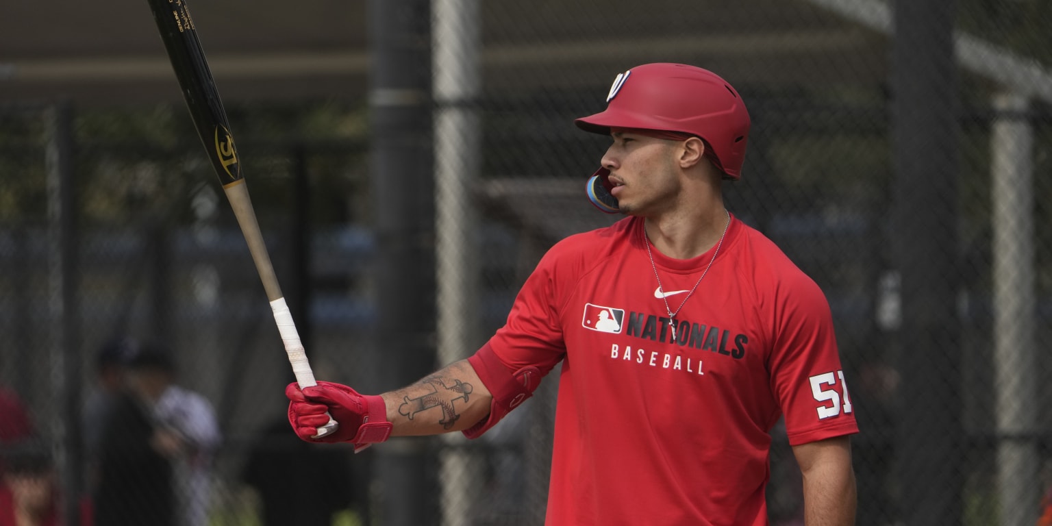 Daylen Lile impressing at Nationals Spring Training despite youth