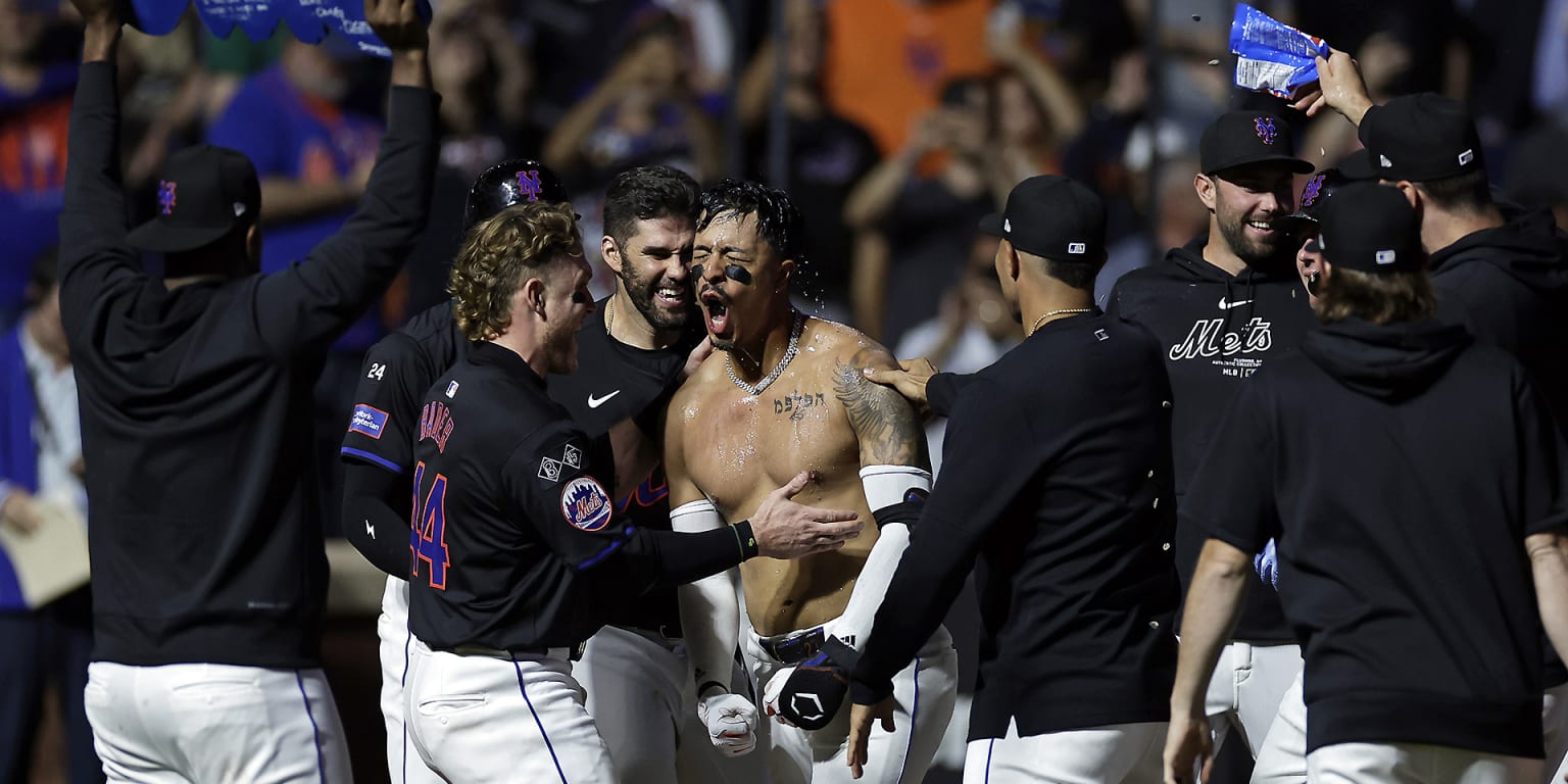 Mark Vientos hits walk-off homer in Mets' 8th straight win