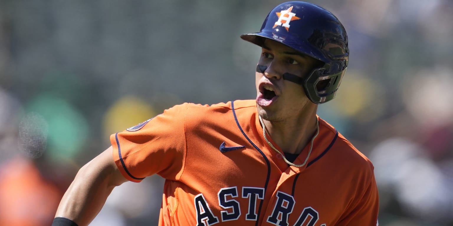 Dubón decidió triunfo de Astros con bambinazo en la 9na