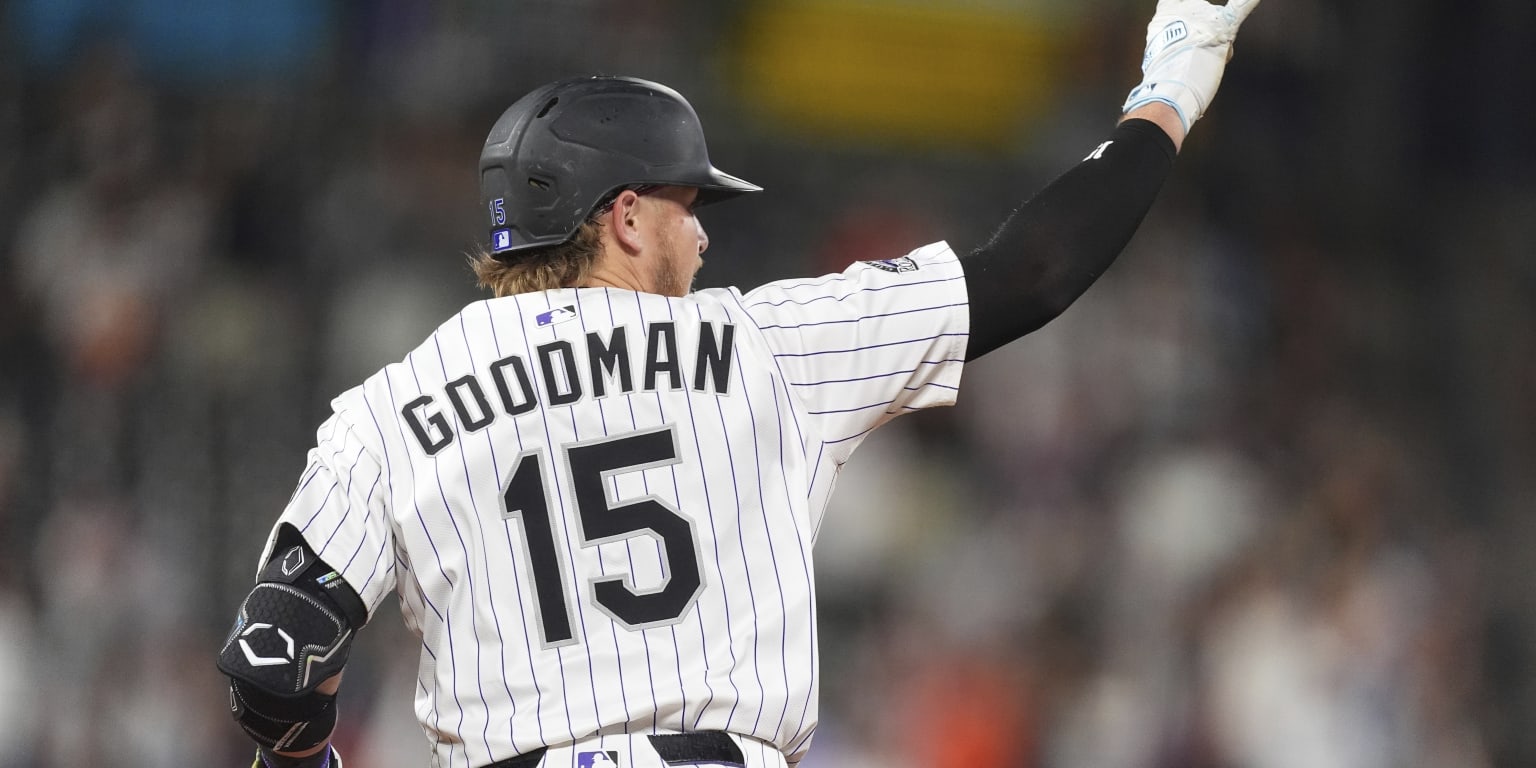 Hunter Goodman hits two home runs in return to Rockies' lineup