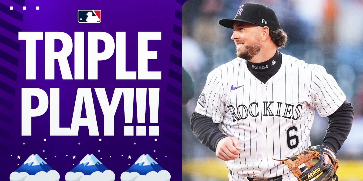 Rockies logran la primera triple matanza en Grandes Ligas este año
