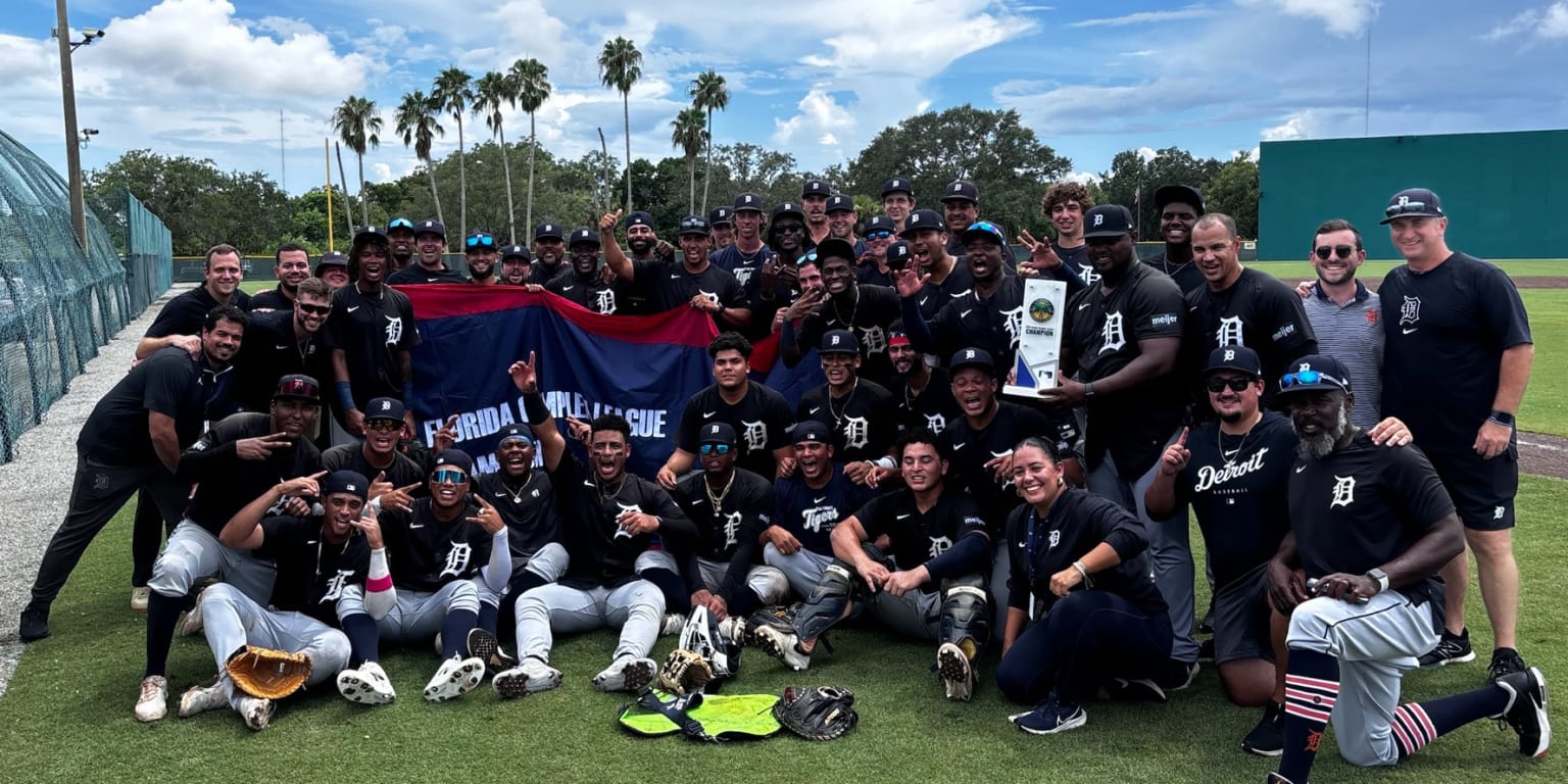 Rookie-level Tigers win 2024 FCL title