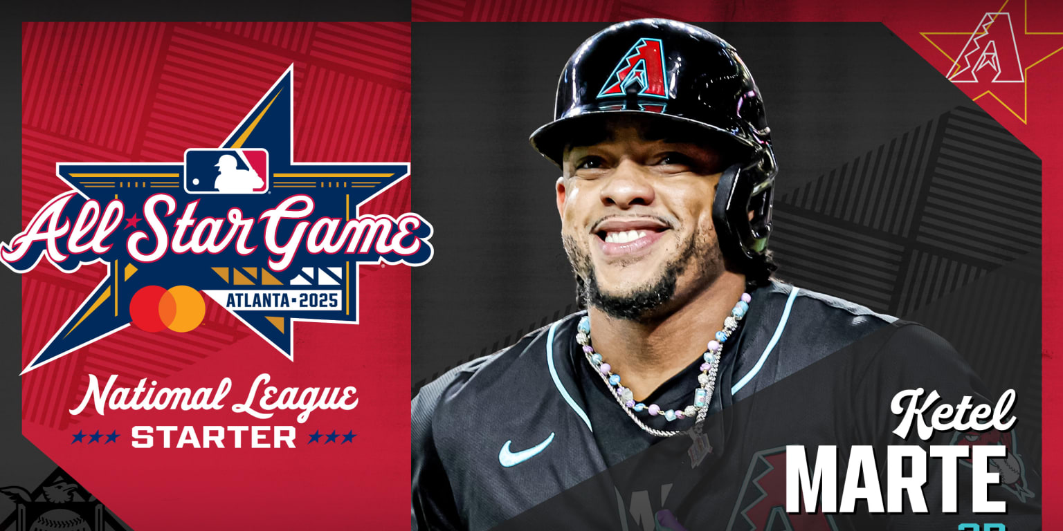 Ketel Marte voted 2025 NL All-Star Game starter at second base