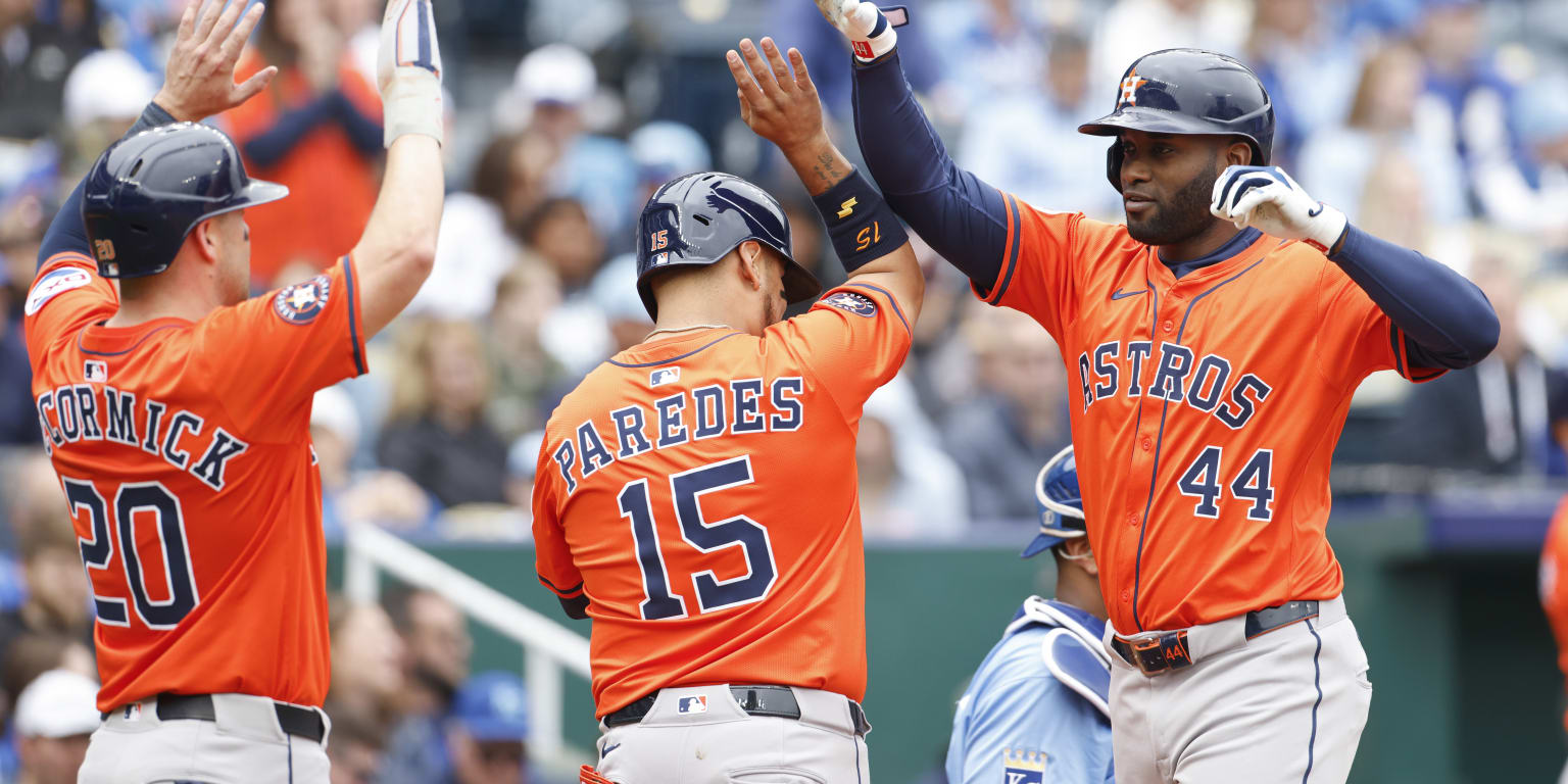 Yordan Álvarez lidera triunfo de Astros con monstruoso cuadrangular