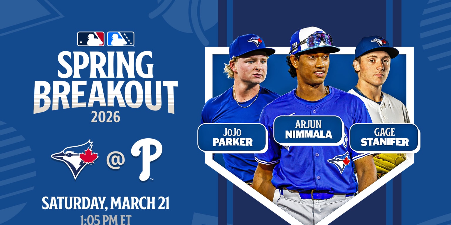 Blue Jays Spring Breakout roster 2026