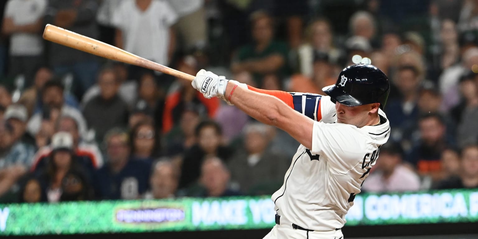 Tigers drop series opener in extras after Kerry Carpenter's home run