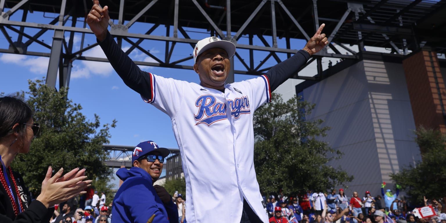 Tony Beasley discusses winning World Series with Rangers