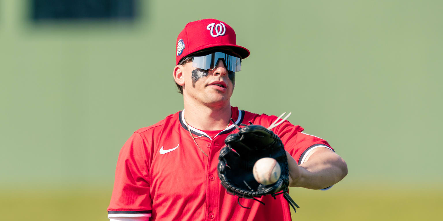Phillip Glasser named 2025 Nationals Minor League Hitter of the Year