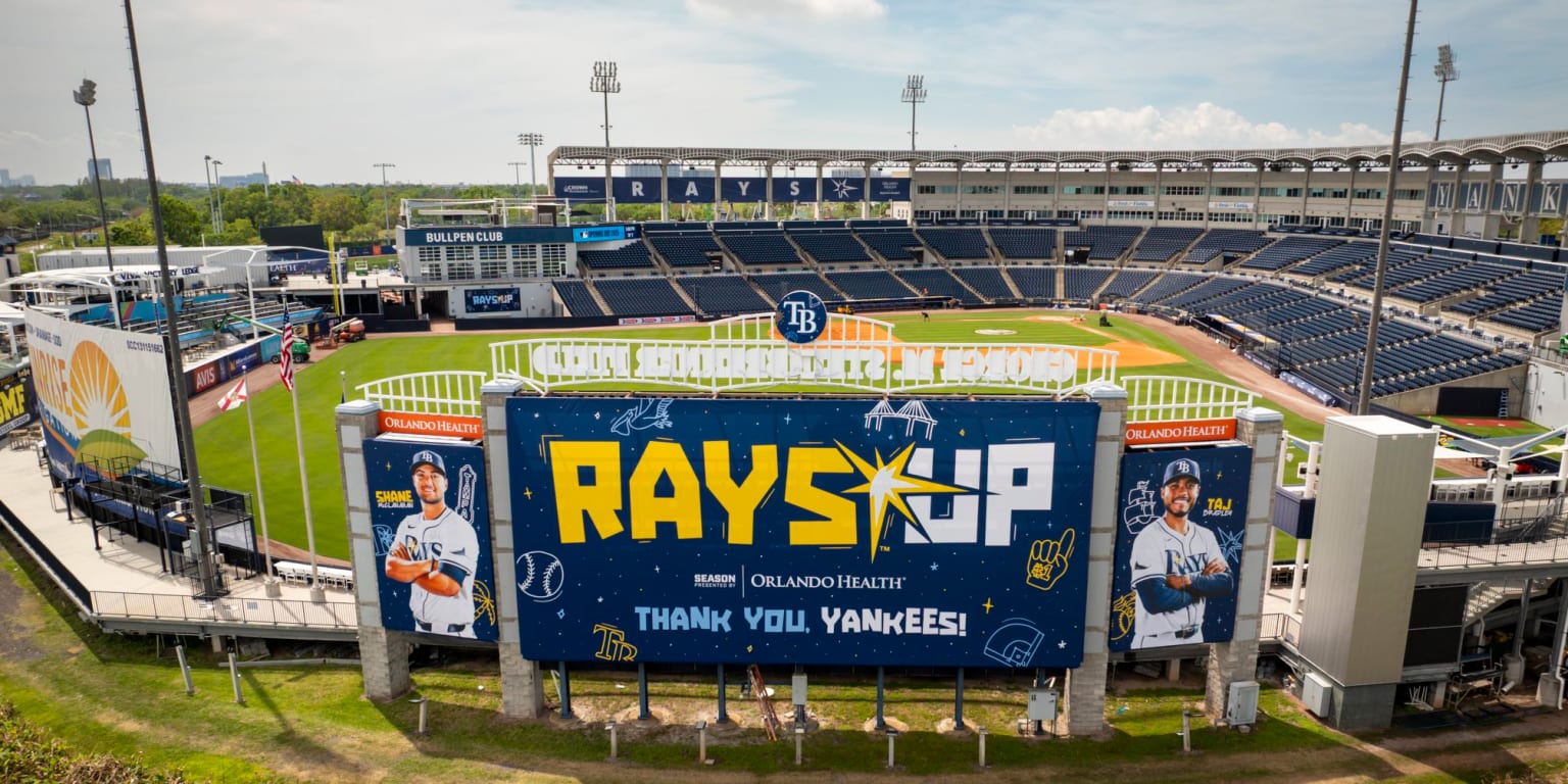 Rays transform Steinbrenner Field for 2025 season