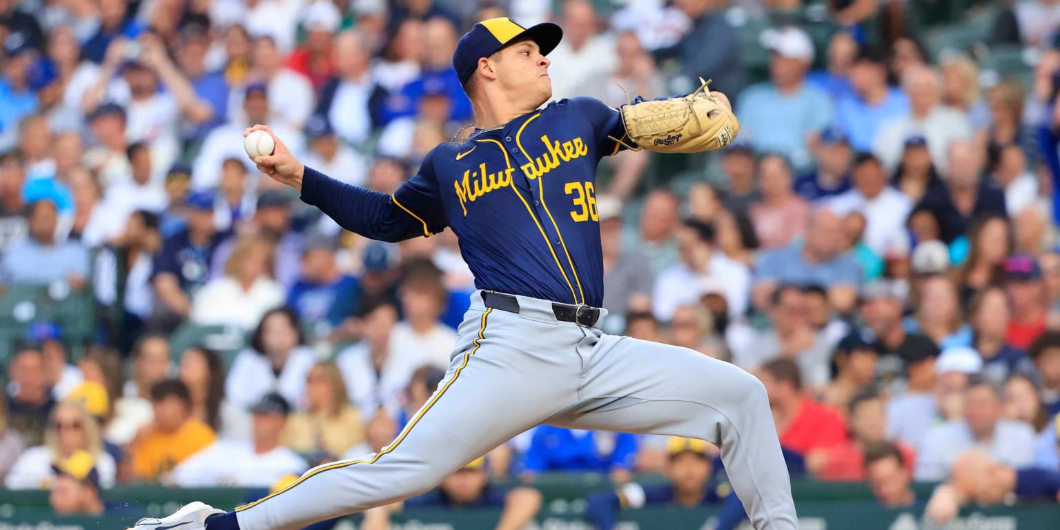 Tobias Myers strikes out six in Brewers' loss to Cubs