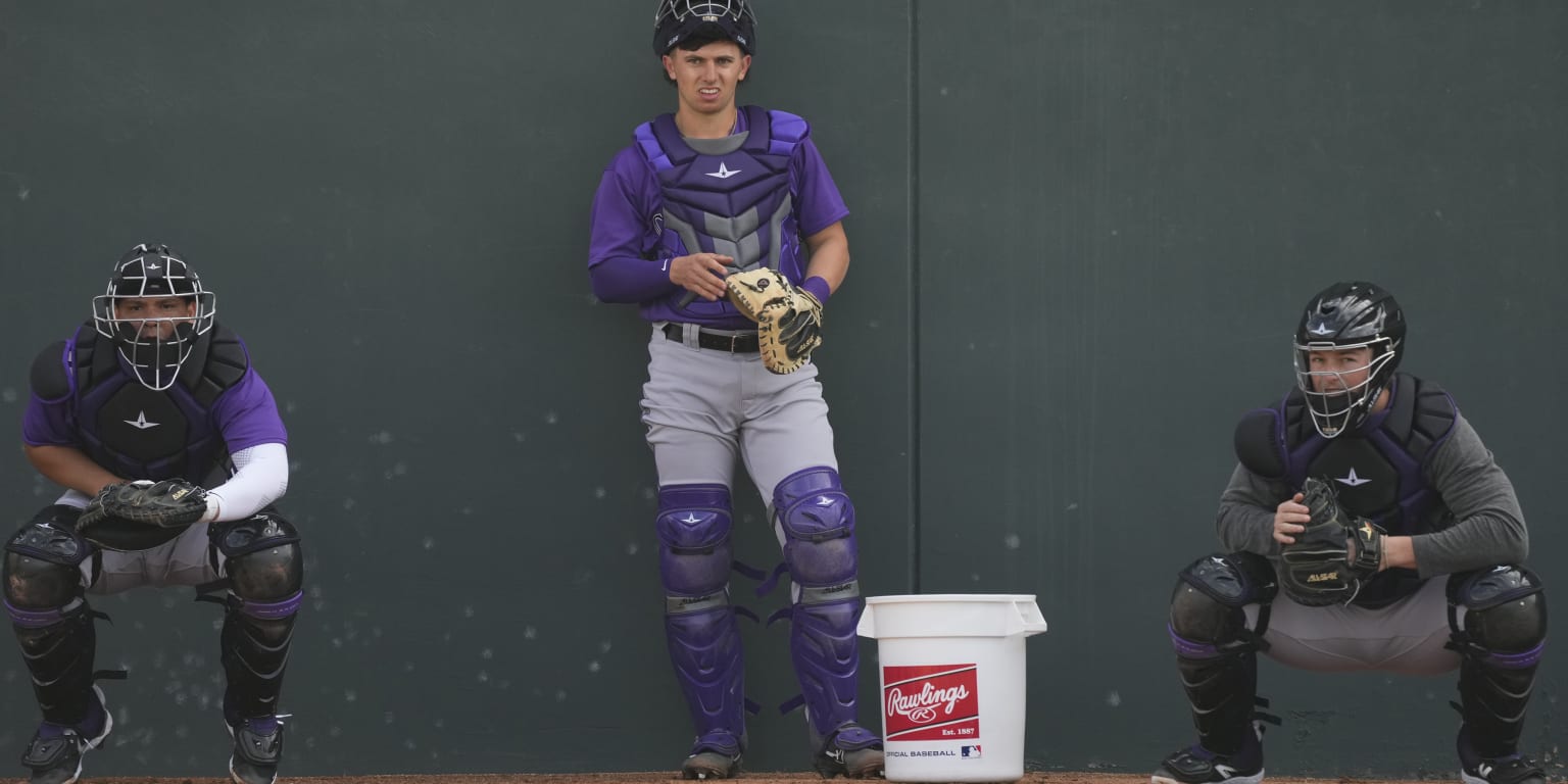 Drew Romo shows speed at Rockies Spring Training