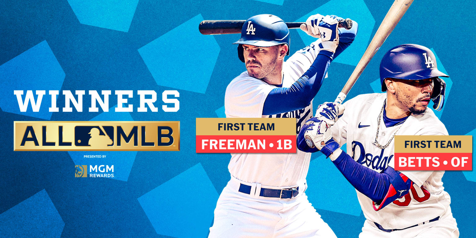 Mookie Betts, Freddie Freeman selected to All-MLB First Team