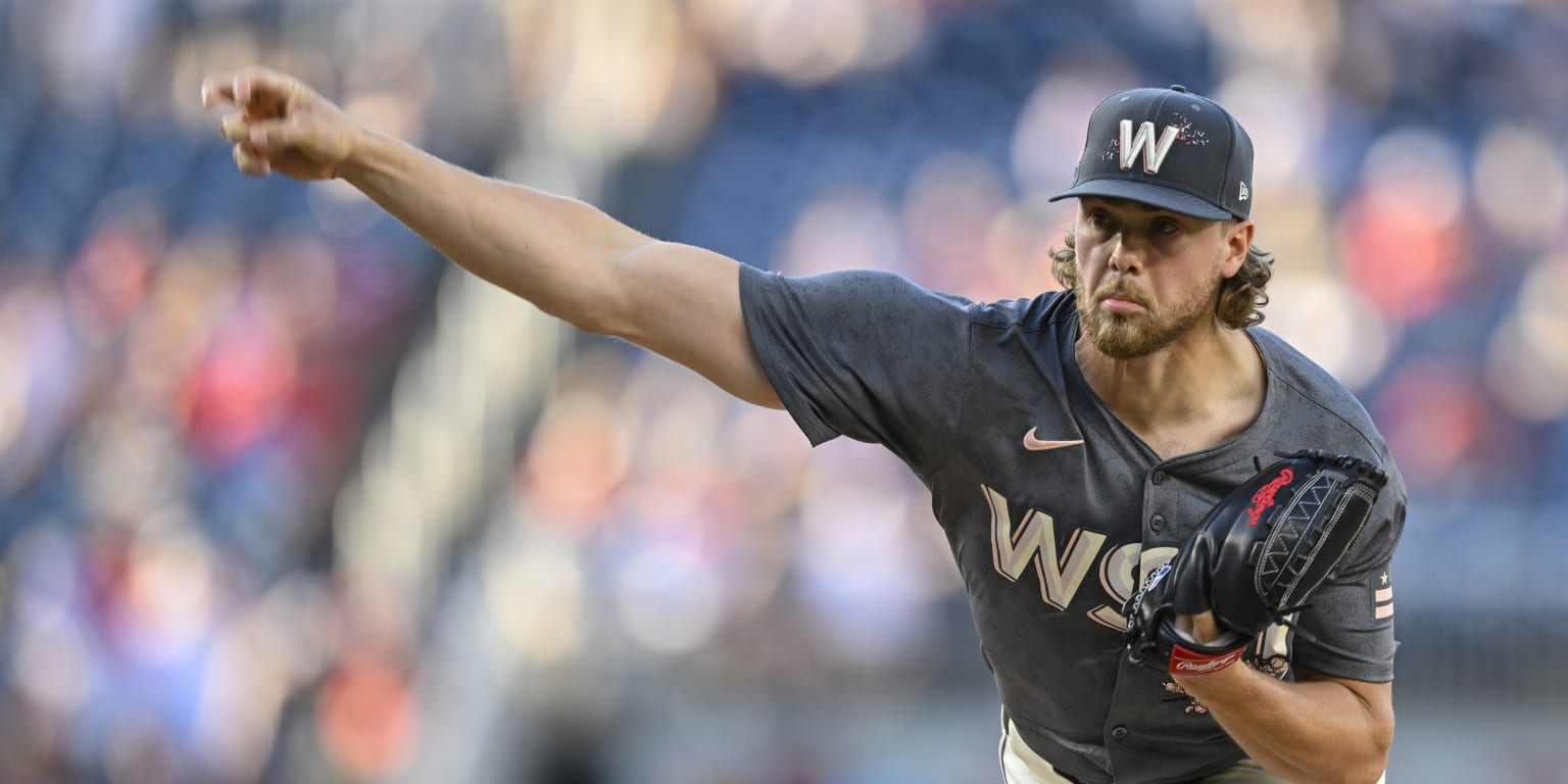 Jake Irvin throws six scoreless innings vs. Braves