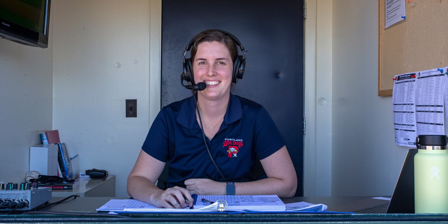 Boston Red Sox Portland Sea Dogs broadcaster Emma Tiedemann to get ...