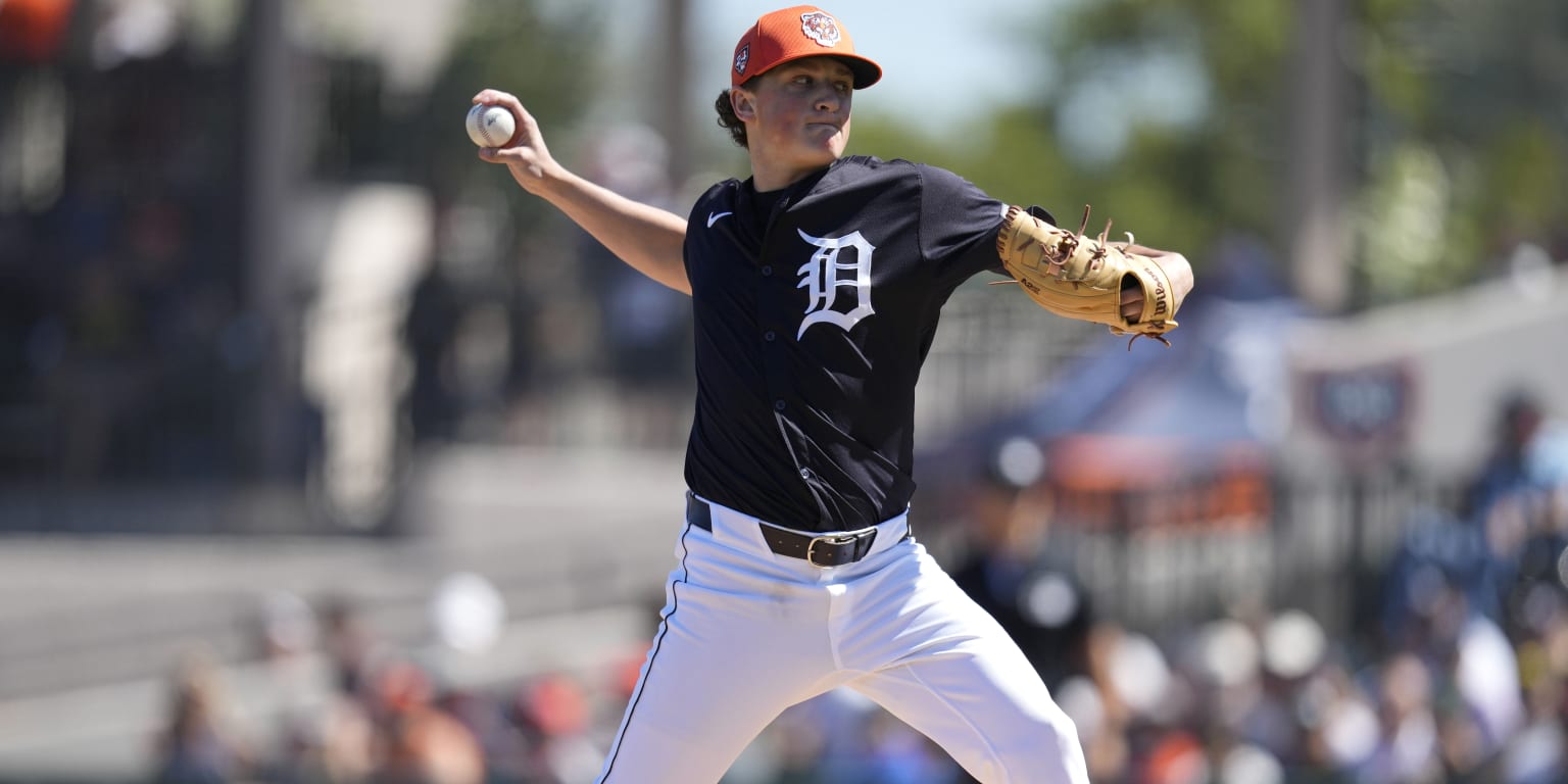 Reese Olson in Tigers' Opening Day starting rotation