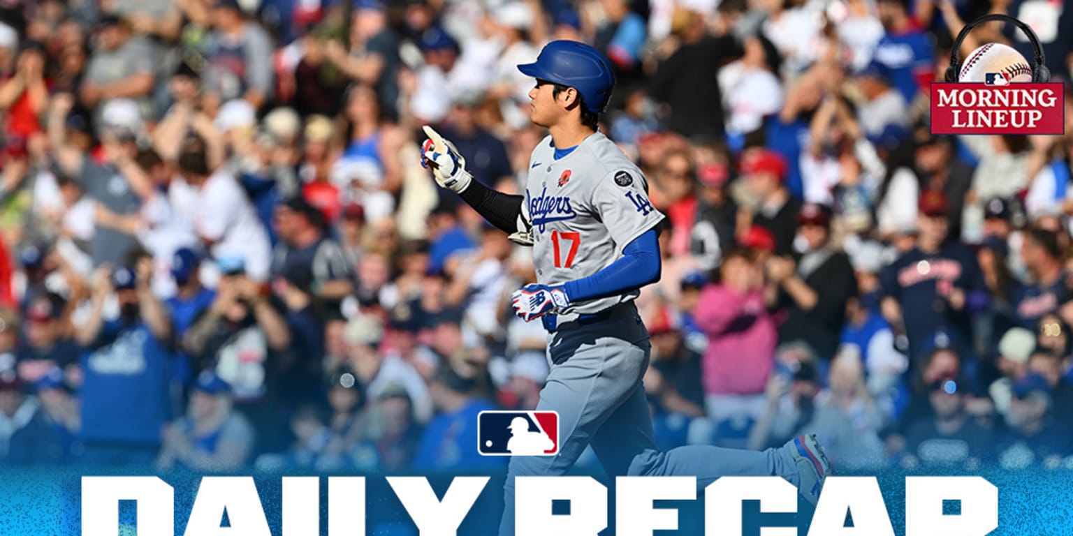 Morning Lineup Podcast recaps every day of MLB news, scores and storylines