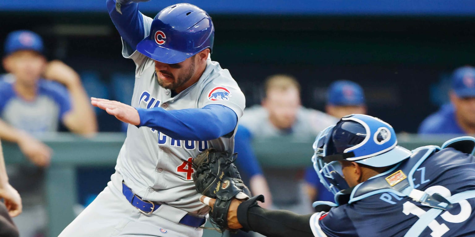 Cubs held scoreless in series-opening loss to Royals