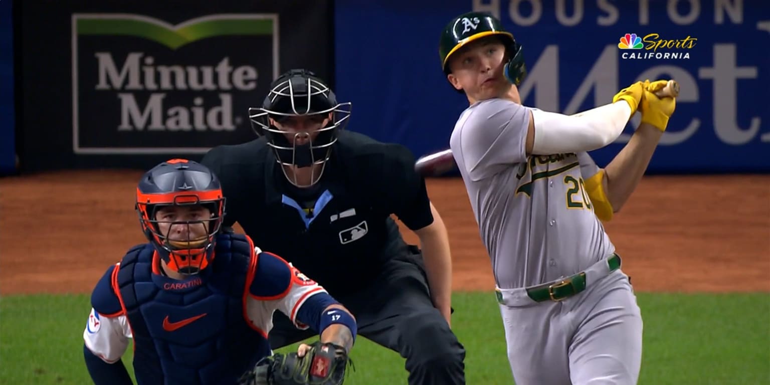 Atléticos les meten el pie a Astros con victoria en extrainnings
