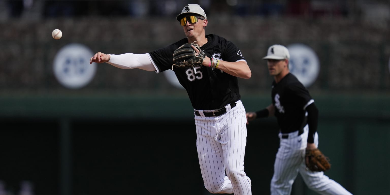 Chris Getz, White Sox GM, shows strong support for Colson Montgomery