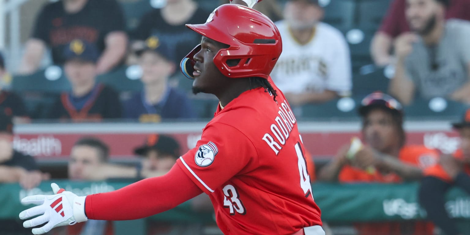 Reds prospect Héctor Rodríguez hits for cycle at Triple-A