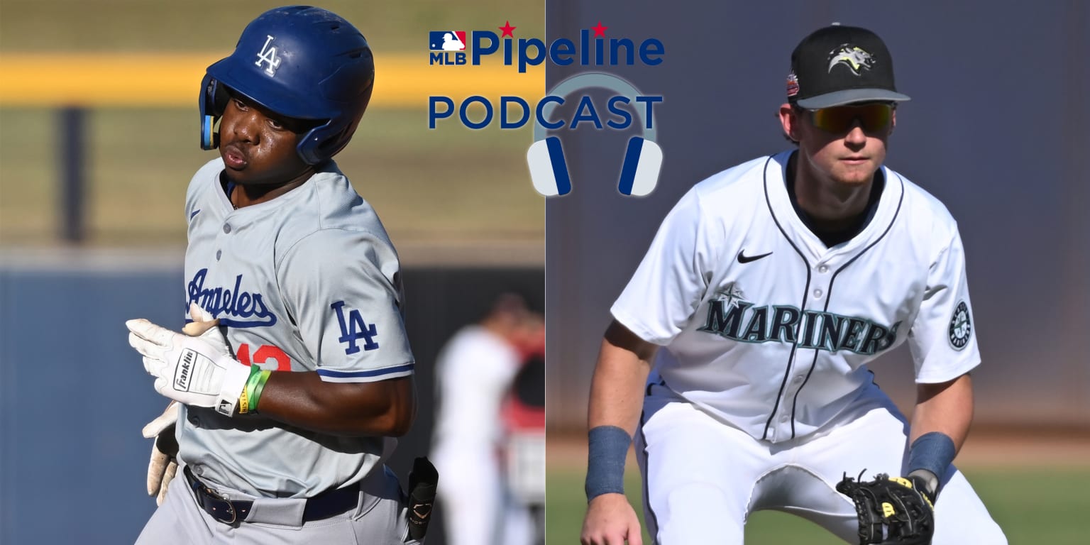 Pipeline Podcast Dodgers prospect Zyhir Hope from the Arizona Fall League