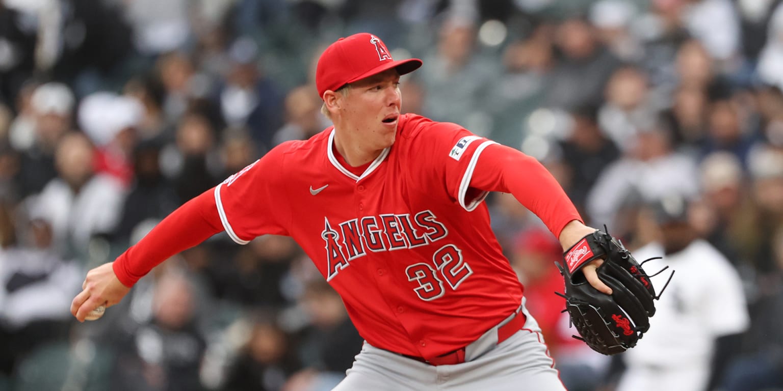 Ryan Johnson makes MLB debut in Angels' Opening Day loss