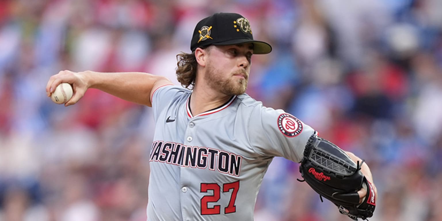 Jake Irvin allows four runs over five innings vs. Phillies