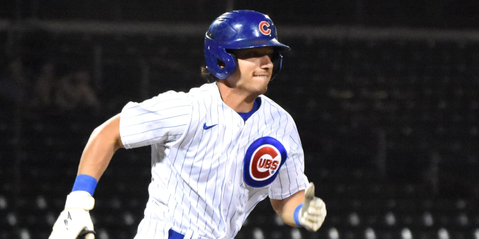 Cubs prospect Carter Trice wraps up fall with first home run