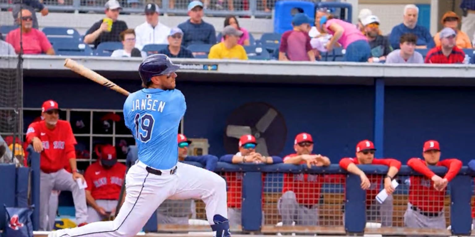 Danny Jansen hits first home run with Rays