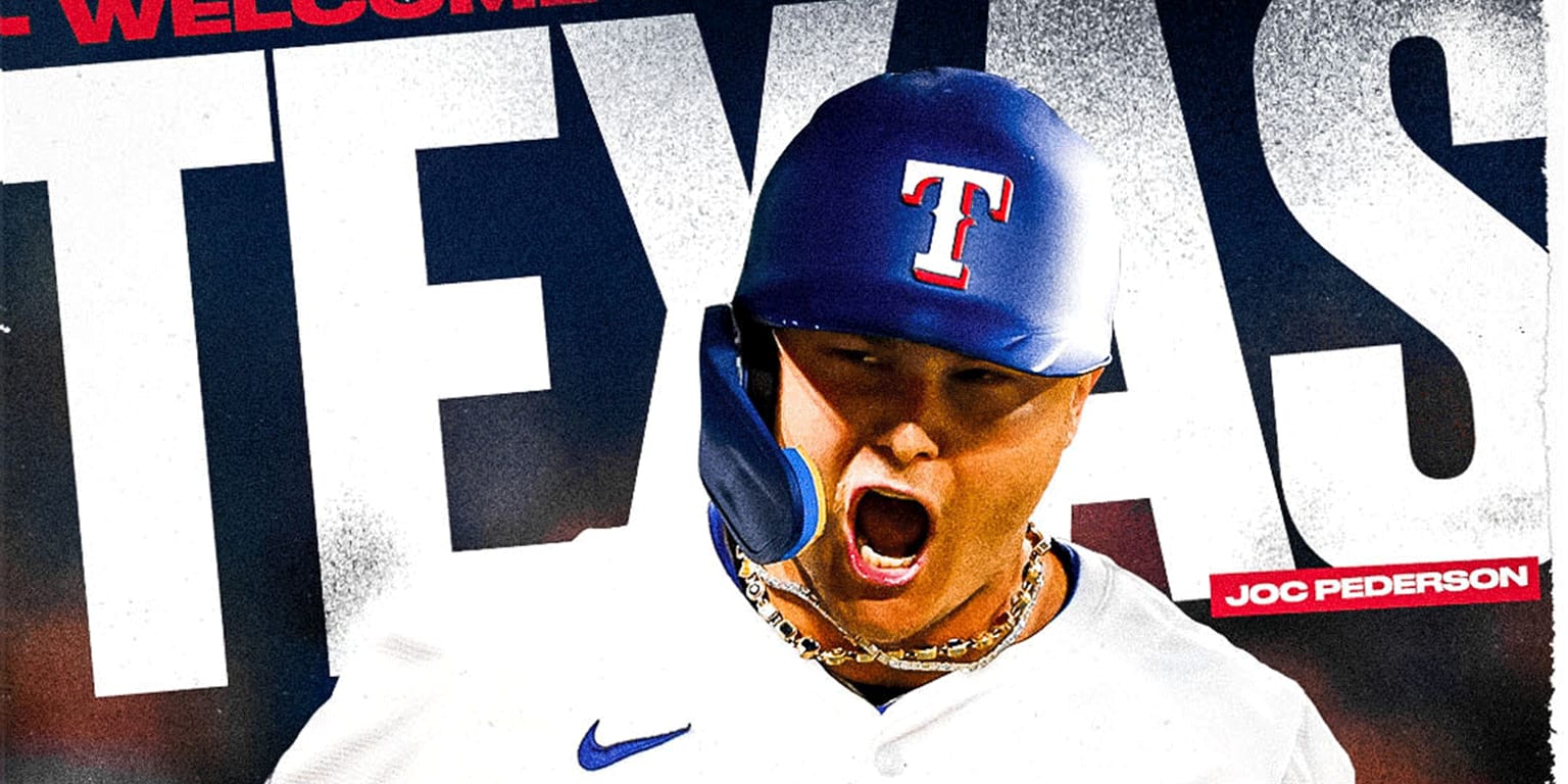 Joc Pederson complements Rangers on field and off