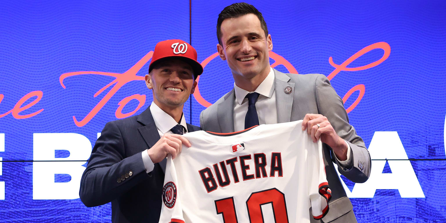 Blake Butera introduced as manager of Washington Nationals