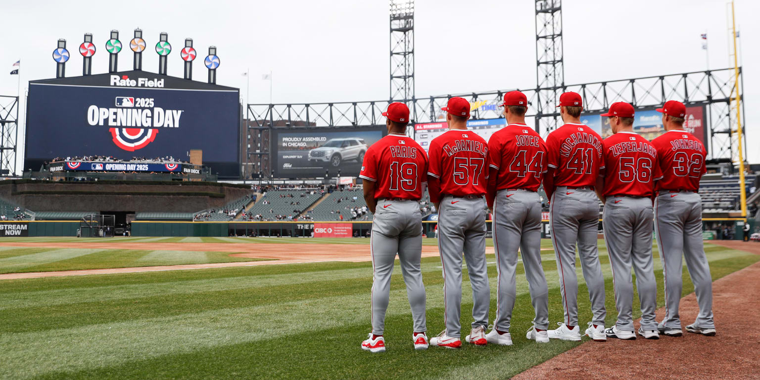 Breaking down Angels' Opening Day depth chart after roster moves