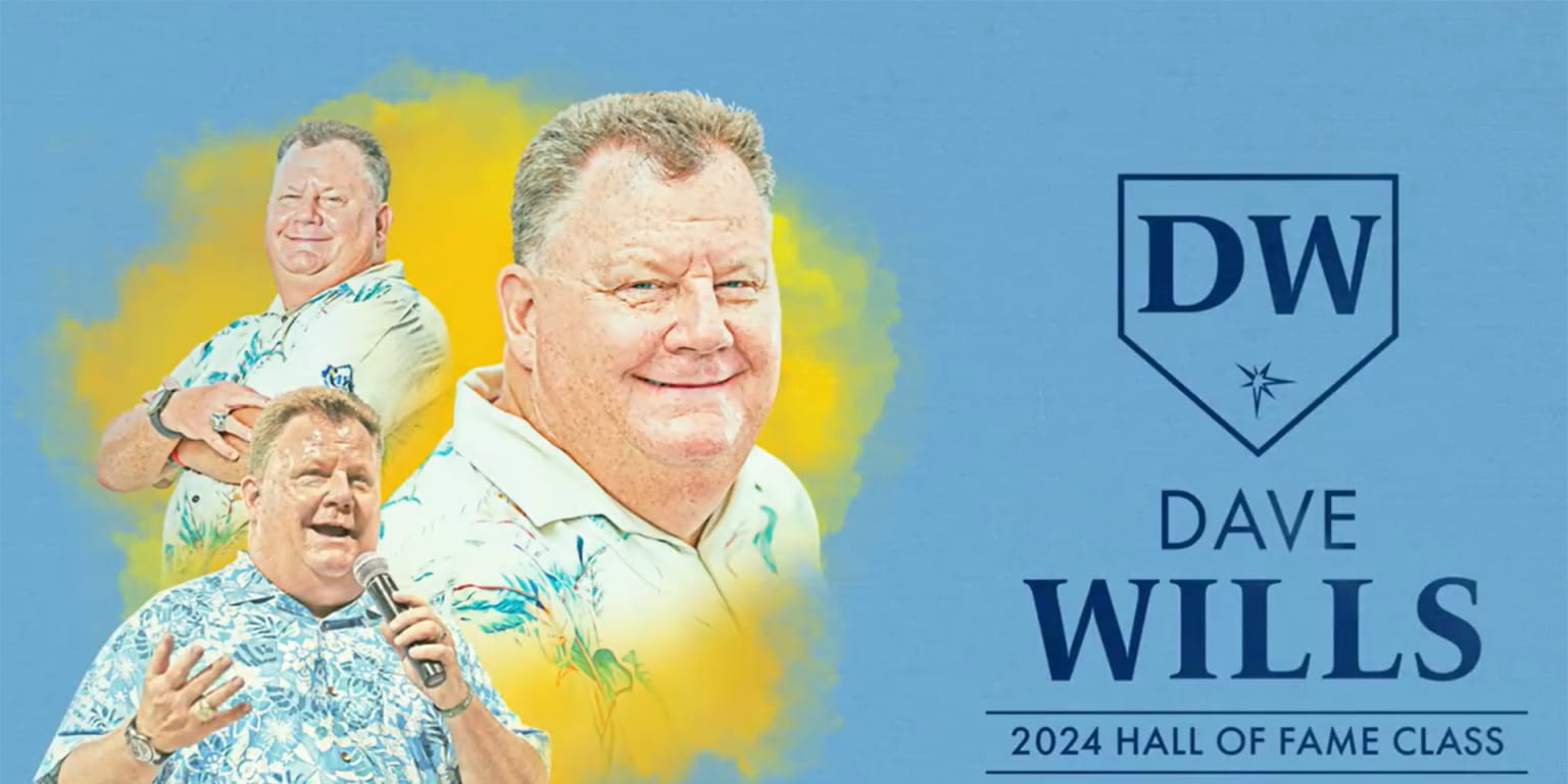 Dave Wills inducted into Rays Hall of Fame