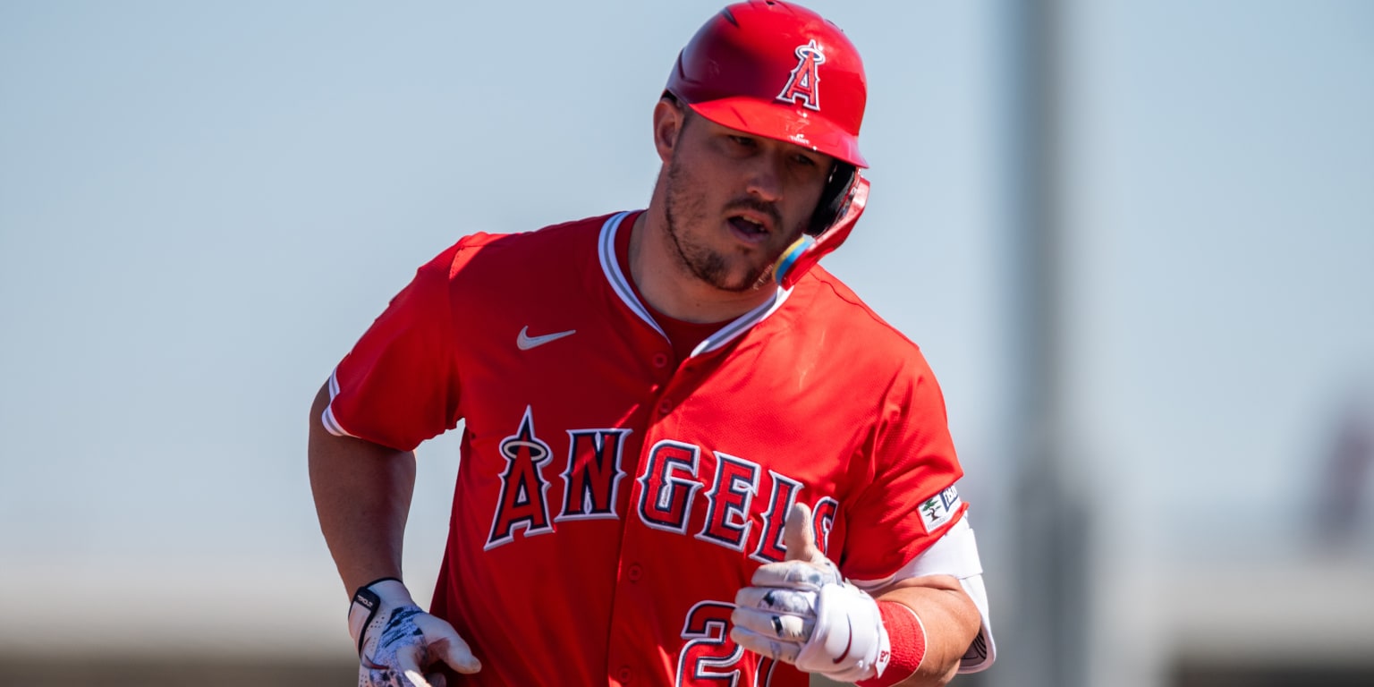 Mike Trout hits first home run of 2025 Spring Training