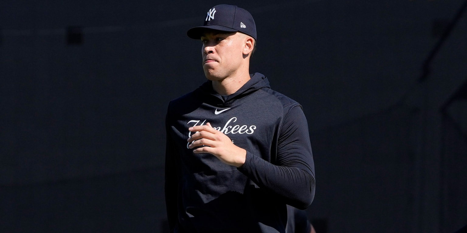 Aaron Judge llega animado y con la meta de ganarlo todo en Yankees