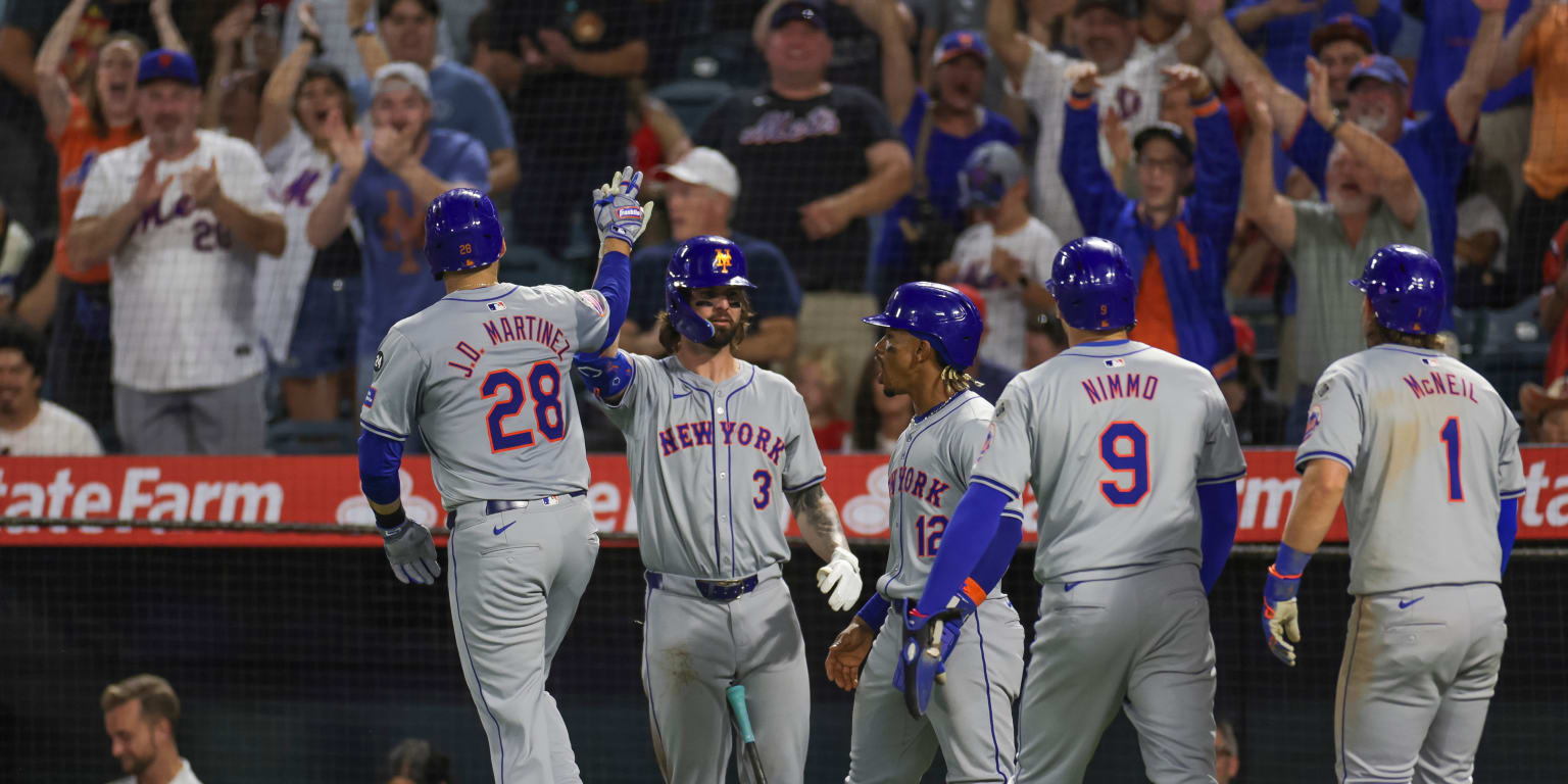 Mets lose late lead in loss to Angels