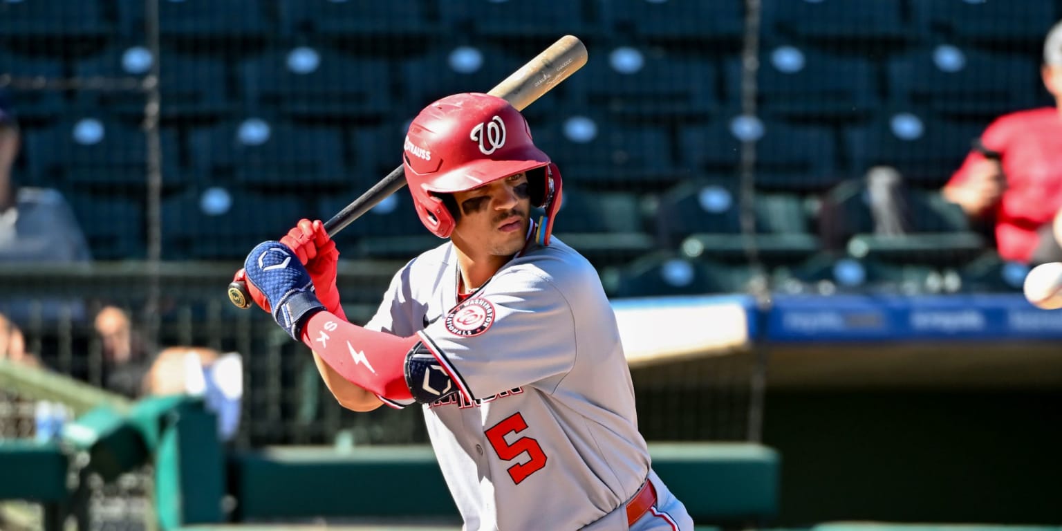 Nationals prospect Seaver King continues hot hitting since Triple-A ...