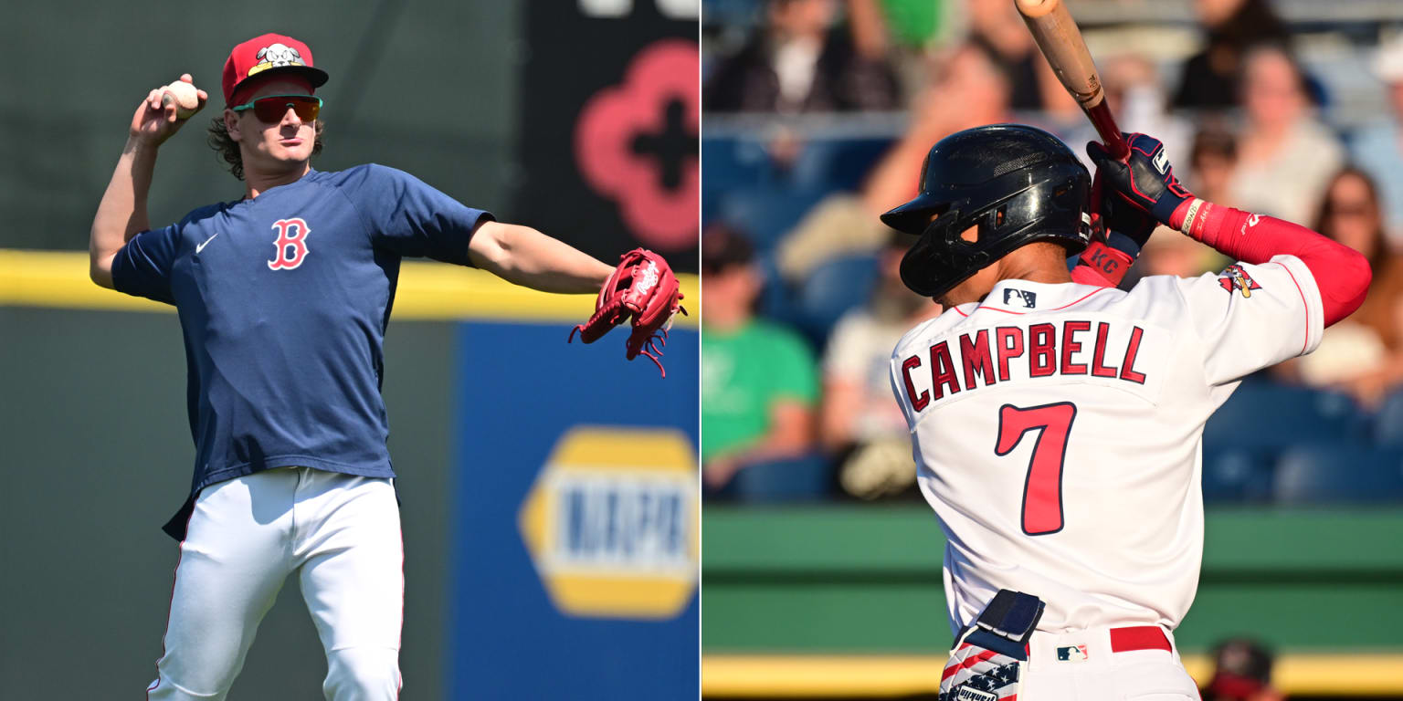 Roman Anthony, Kristian Campbell impressing at Triple-A Worcester
