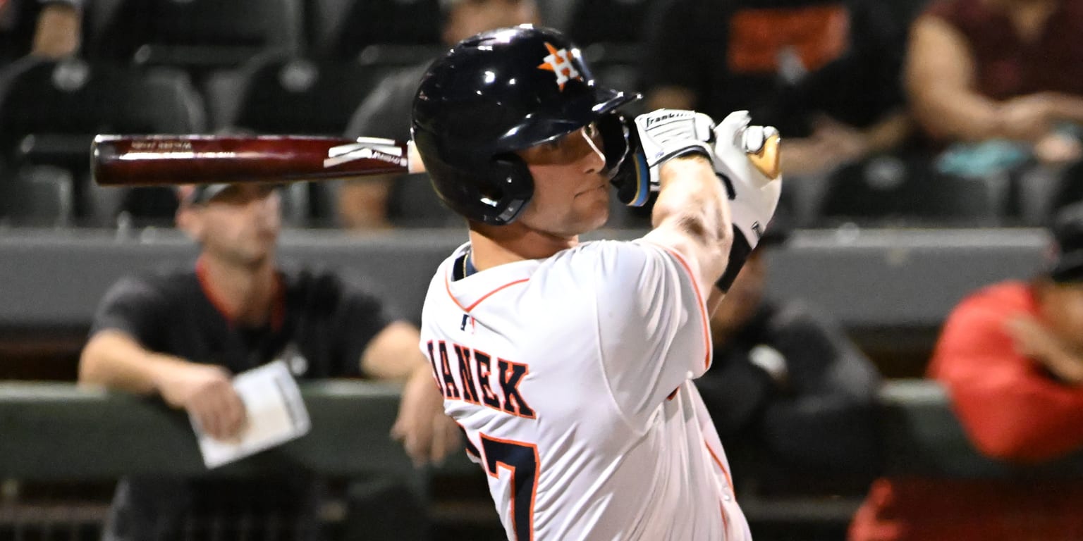 Astros prospect Walker Janek 7 RBIs in Arizona Fall League