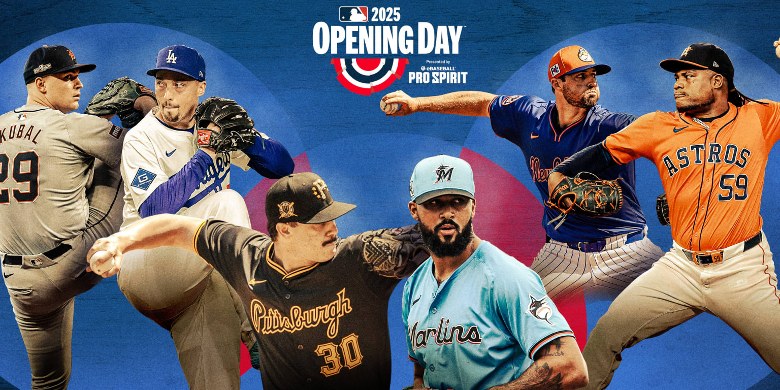 Ranking Opening Day 2025 pitching matchups
