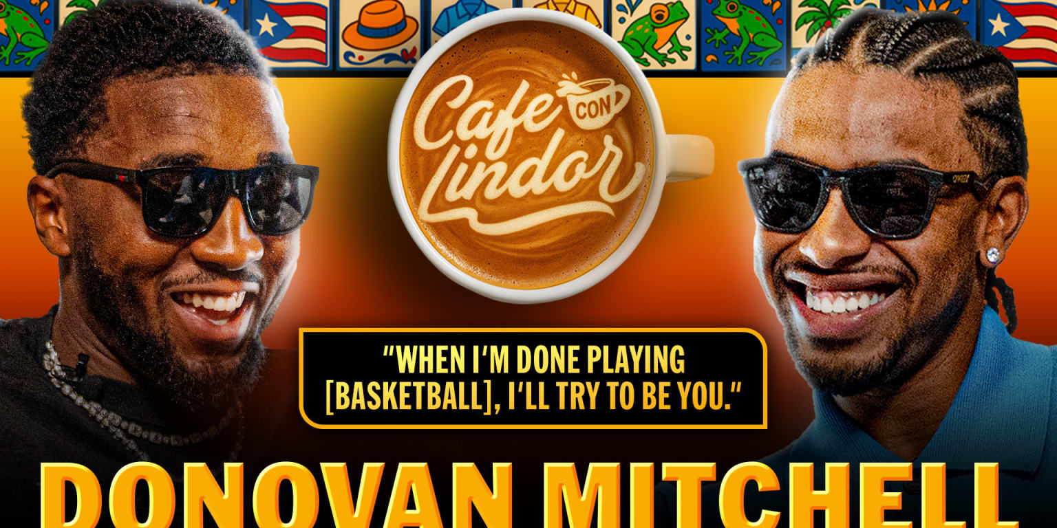 Donovan Mitchell de invitado en el podcast de Francisco Lindor