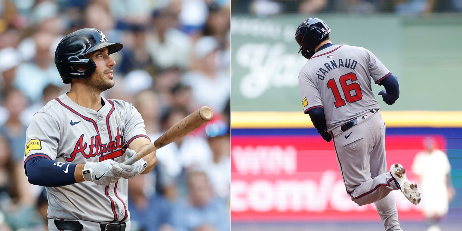 Matt Olson, Travis d'Arnaud go back-to-back twice vs. Brewers