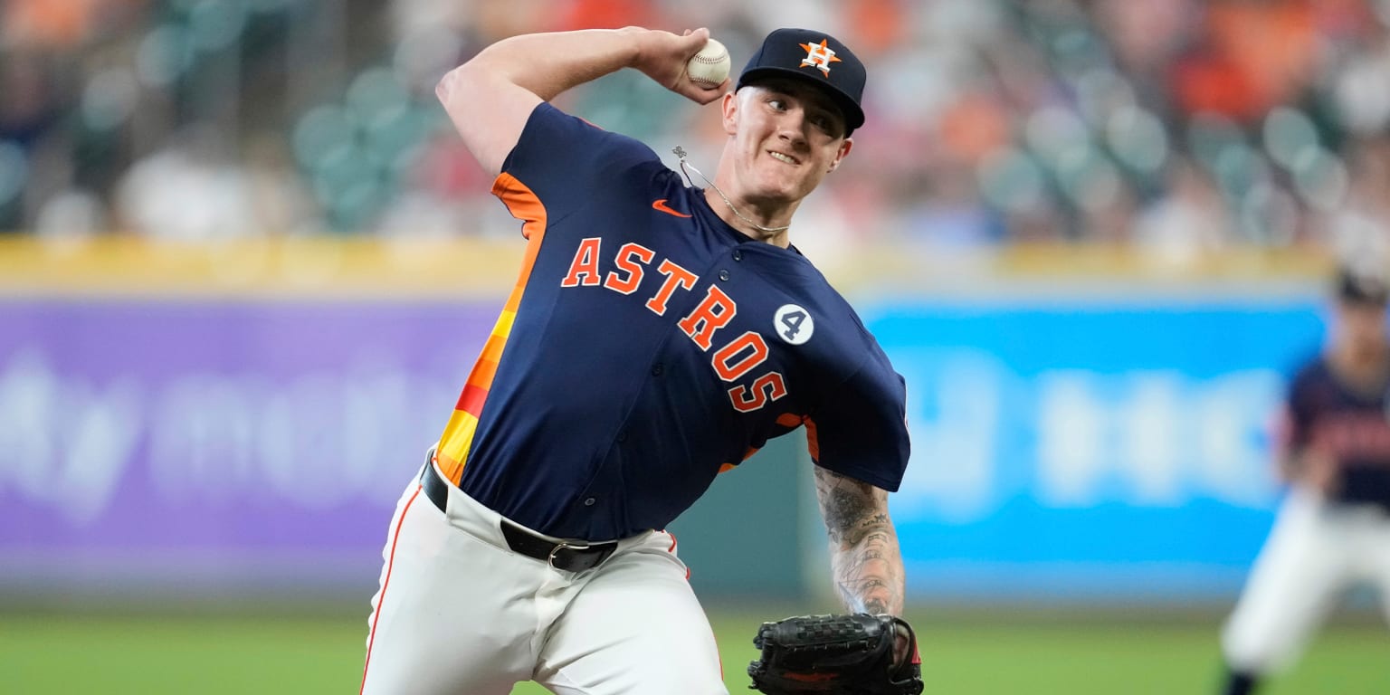 Astros logran dividir serie contra Rays detrás de un dominante Brown
