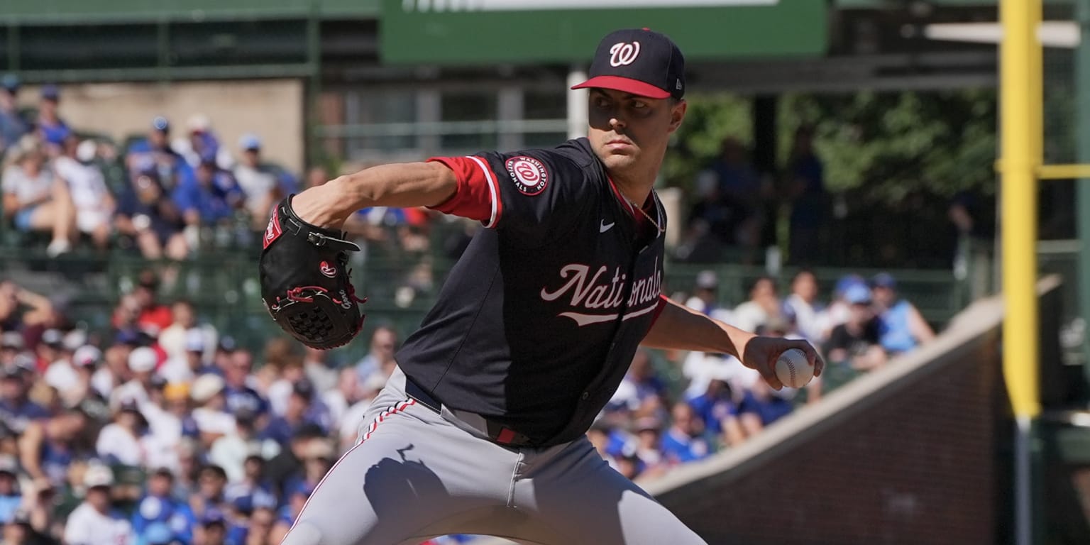 MacKenzie Gore impressive in Nationals' win over Cubs