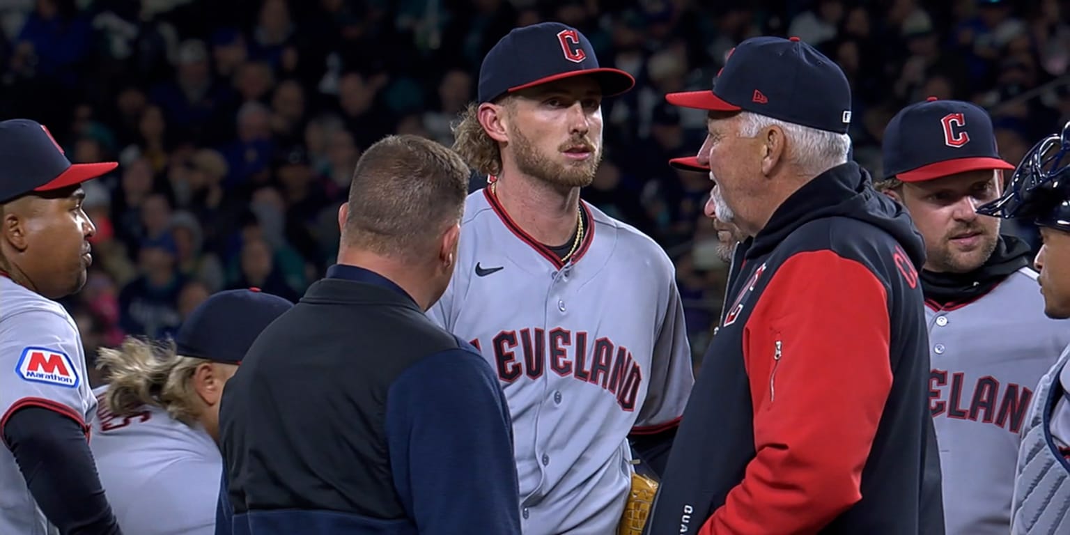Tanner Bibee leaves Opening Day start with right shoulder inflammation