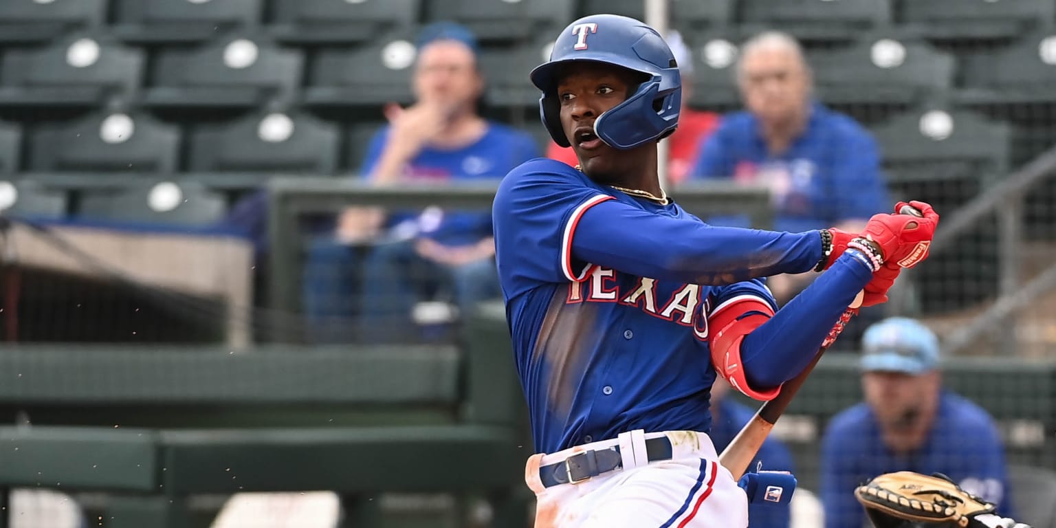 Sebastian Walcott having strong June with Texas' High-A affiliate