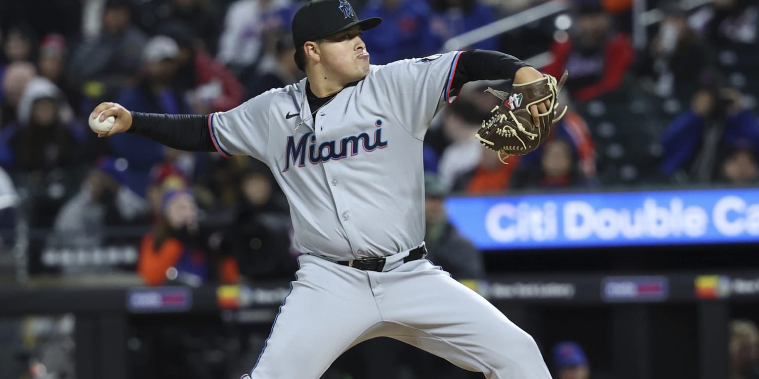 Bellozo se queda sin respaldo y Marlins caen blanqueados en Queens