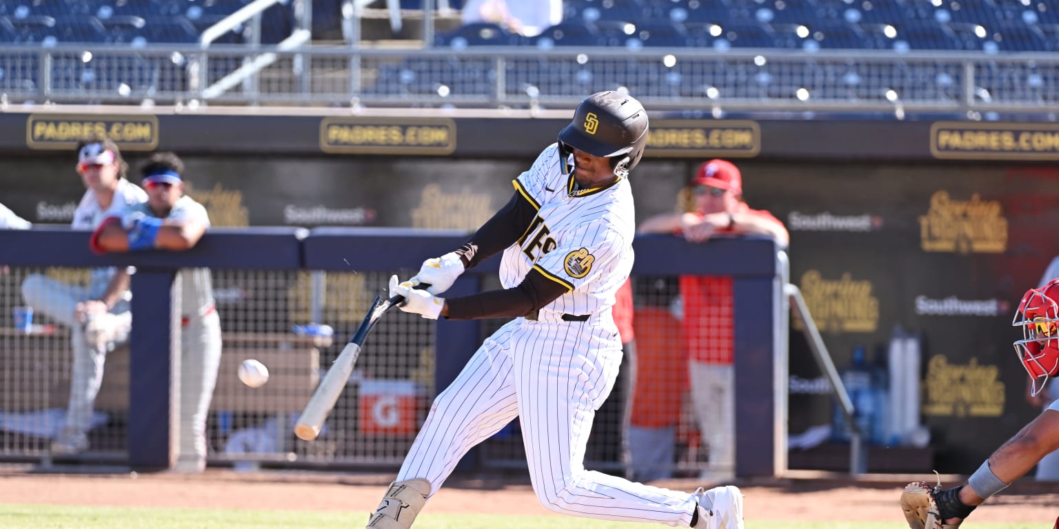 Padres prospect Leodalis De Vries youngest to homer in Fall League ...